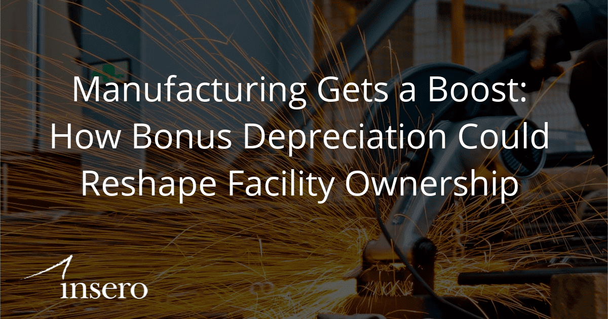 Manufacturing Gets a Boost: How Bonus Depreciation Could Reshape ...