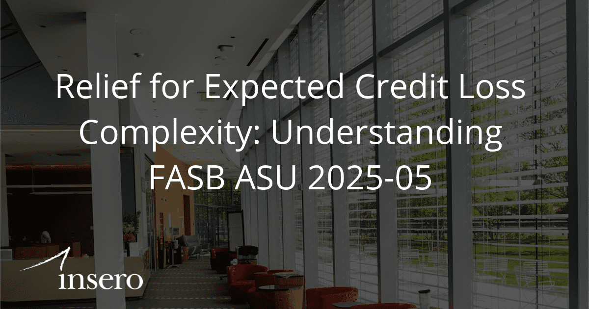 Relief for Credit Loss Complexity